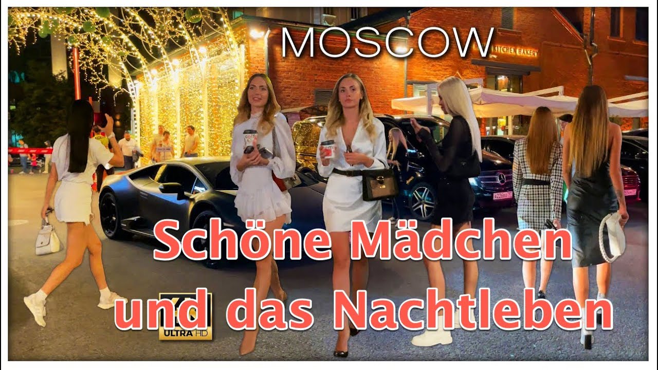 Nachtleben Der Schönen Russischen Mädchen In Moskau Auf Looblootv