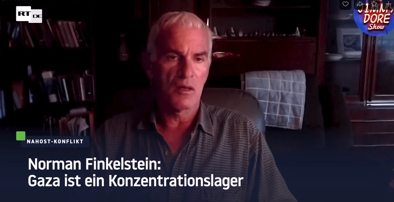 Norman Finkelstein: Gaza ist ein Konzentrationslager | auf loobloo.tv