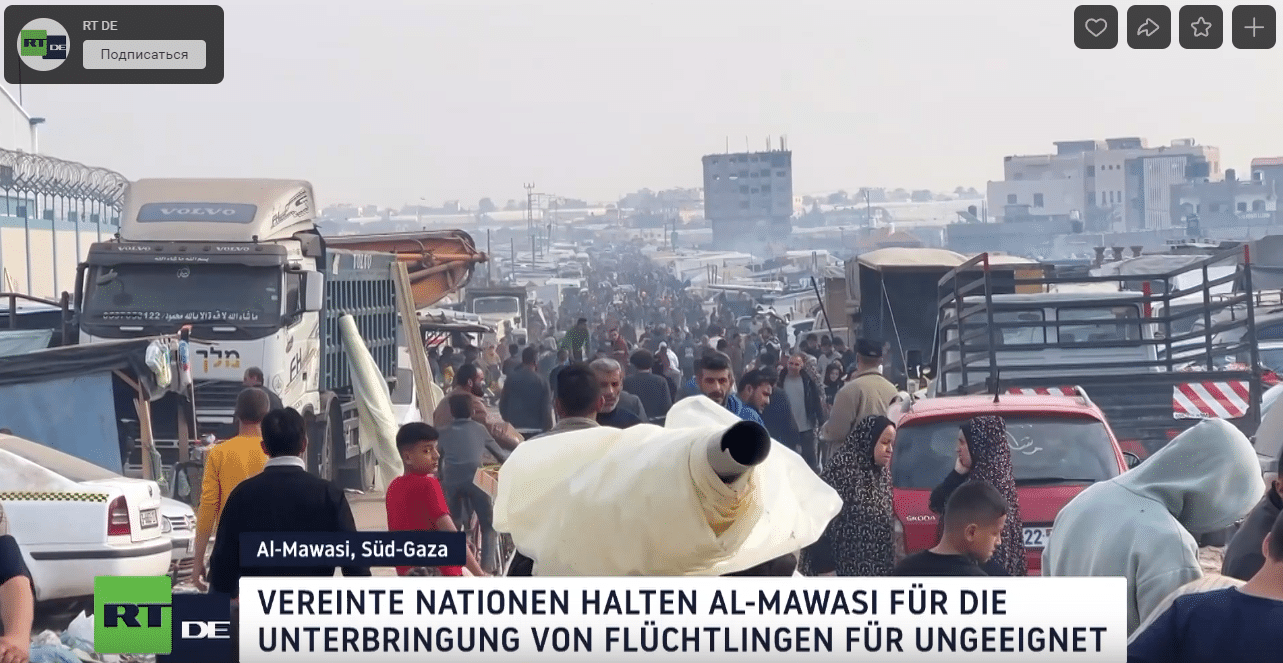 Israel erklärt Al Mawasi im Gazastreifen zur "sicheren Zone" | auf ...