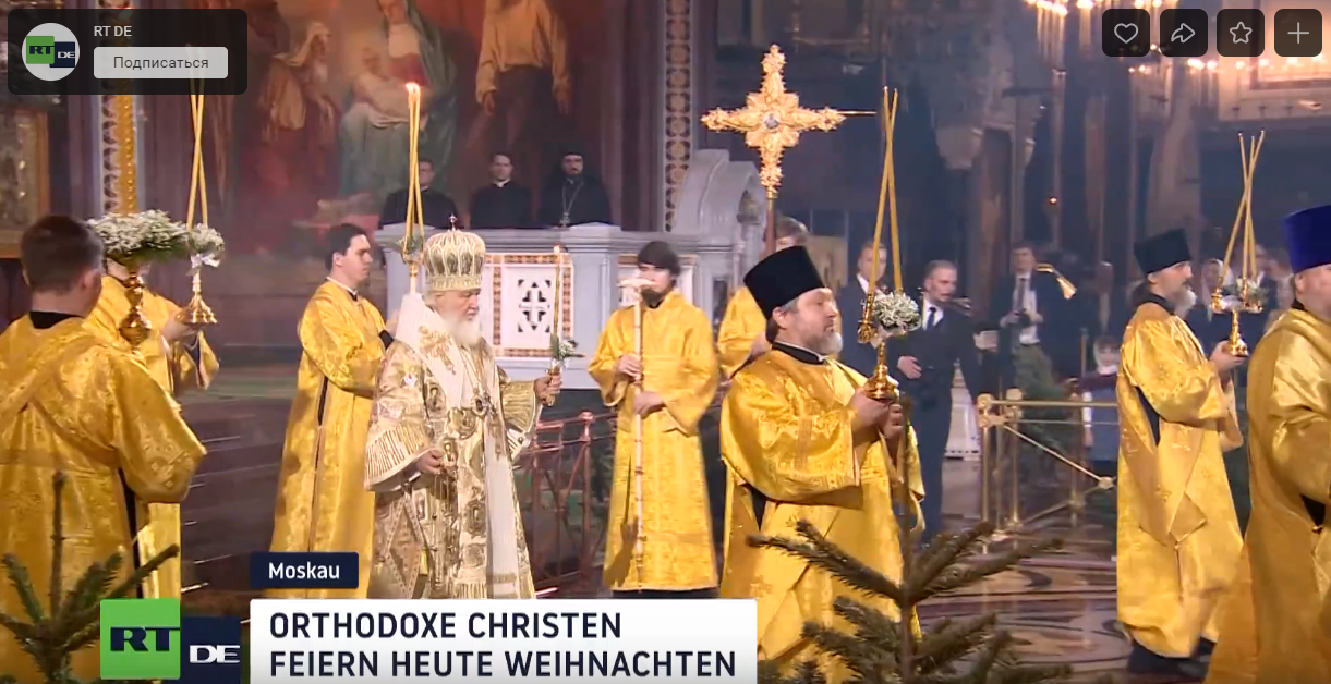 Orthodoxe Christen feiern heute Weihnachten | auf loobloo.tv