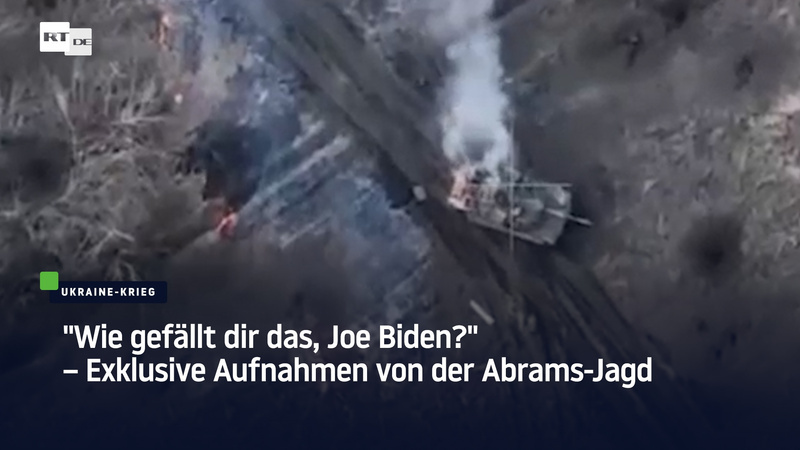 "Wie gefällt dir das, Joe Biden?" – Exklusive Aufnahmen von der Abrams ...