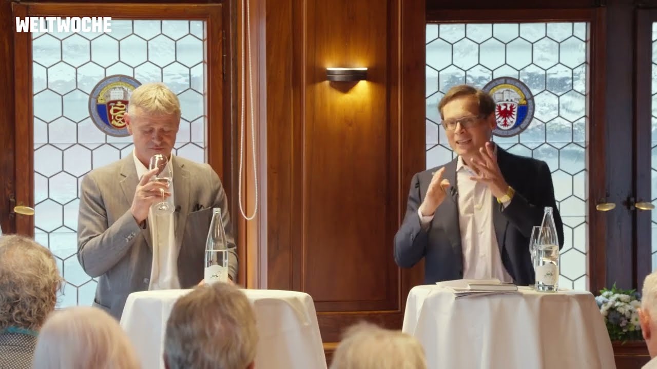 Roger Köppel im Gespräch mit Jean-Daniel Ruch und Alfred Heer über den ...