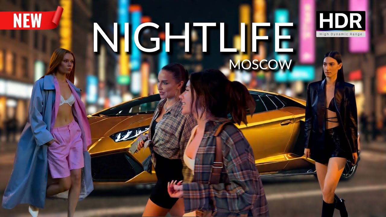 🔥 The CRAZIEST NIGHTLIFE in Moscow 2024! Russian Midnight - City ...