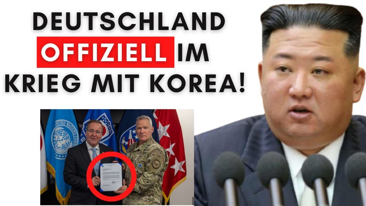 Deutschland tritt offiziell UN-Korea-Kommando bei, welches im Krieg ist! | auf loobloo.tv