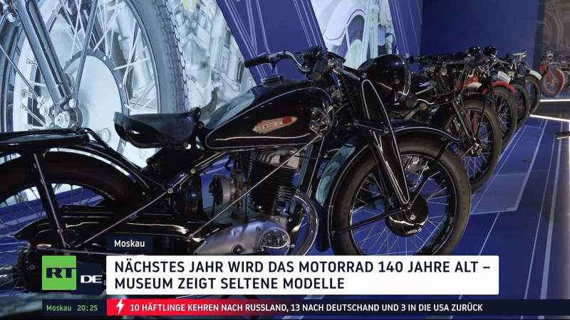 Nächstes Jahr wird das Motorrad 140 Jahre alt – Moskauer Museum zeigt ...