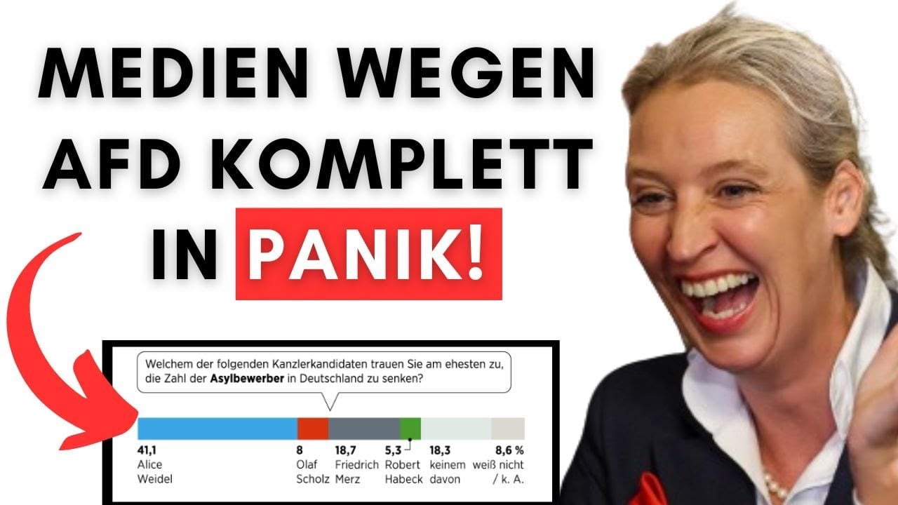 Reaktion auf Bild: AfD im Umfrage-Hoch - Kann Weidel Merz noch einholen ...