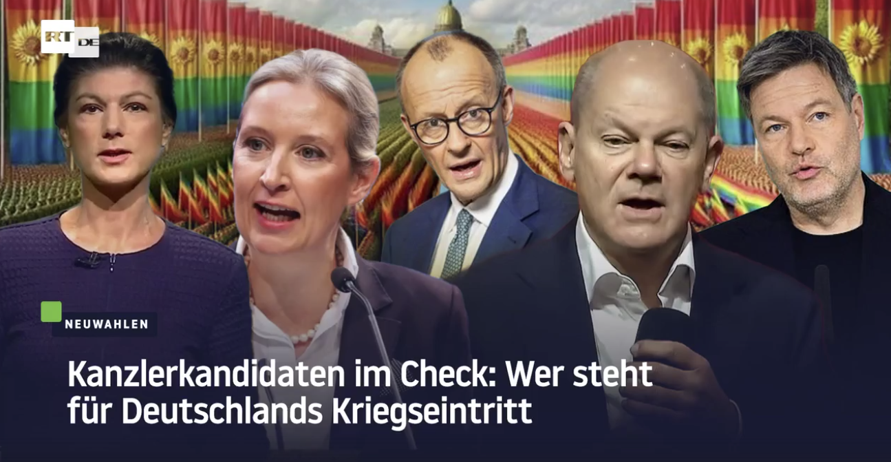 Kanzlerkandidaten im Check: Wer steht für Deutschlands Kriegseintritt | auf loobloo.tv
