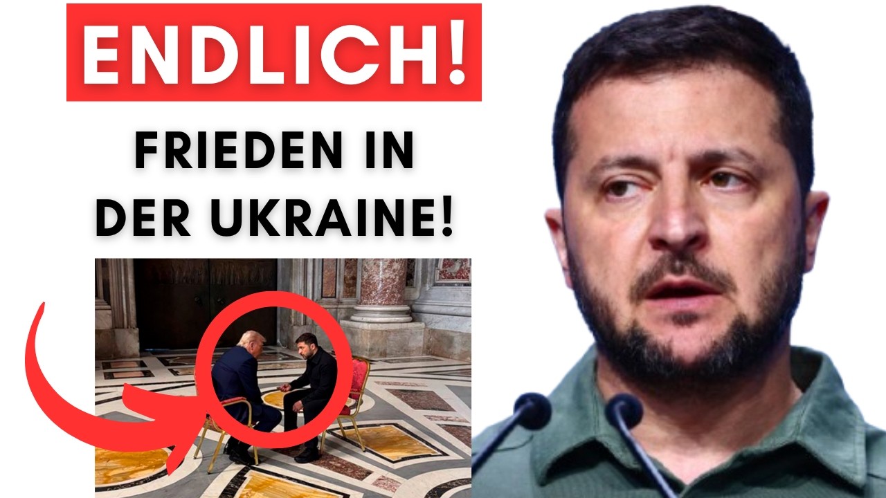 Trump & Selensky führen finale Friedensgespräche im Petersdom! | auf ...