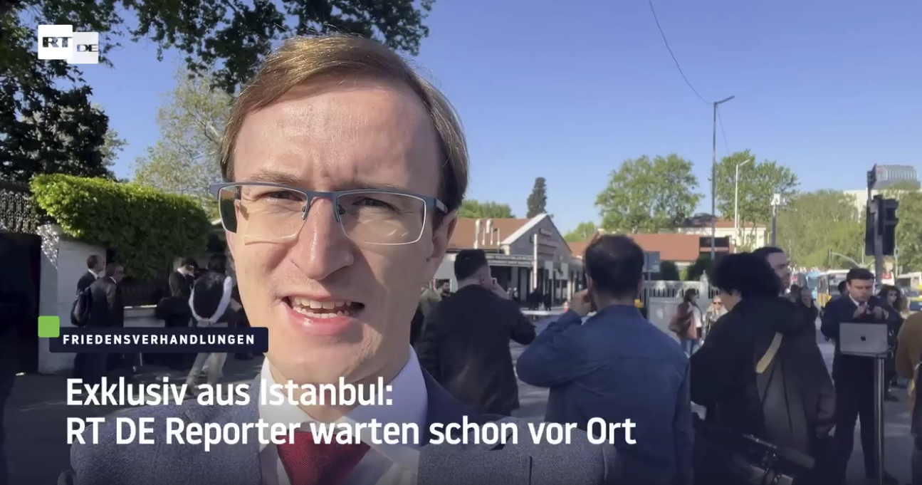 Exklusiv aus Istanbul: RT DE Reporter warten schon vor Ort | auf loobloo.tv